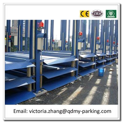 China Hydraulic Multilevel Car Stacker Vertical Parking Semi Automatic Garage Car StackingSystem for sale