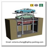 China 2-3Cars Residential Pit Garage Parking Car Lift Hydraulic Garage Car Lift Parking System for sale