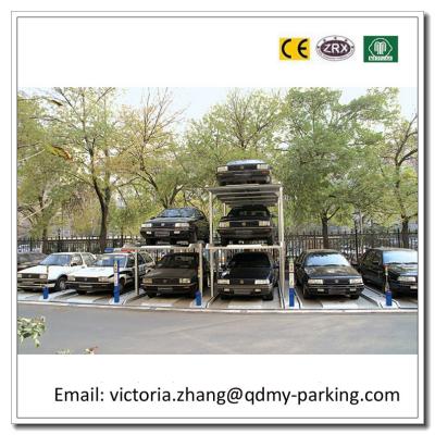China Automated Car Parking Equipment Pit Design 2-3 Level Mechanical Parking Equipment for sale