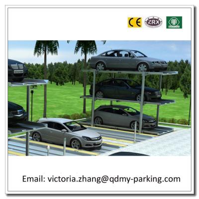 China 2-3 Cars Pit Design Car Elevator Parking Systems Car Stacker Parking Garage Equipment for sale