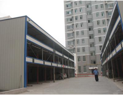 China 2-6 Floors Car Stacker Parking Garage Equipment Design Steel Structure for Car Parking for sale
