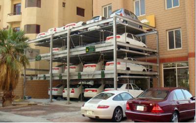 China Hot Sale! 2-6 Levels PLC Computer Control Garage Puzzle Parking System for sale