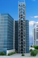 China 8-25 Floors Parking Lot Project Multi-levels Car Parking System High Tower Parking for sale
