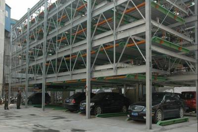 China PLC Computer Control Garage Mechanical Car Parking System Full Smart Puzzle Parking Lot for sale