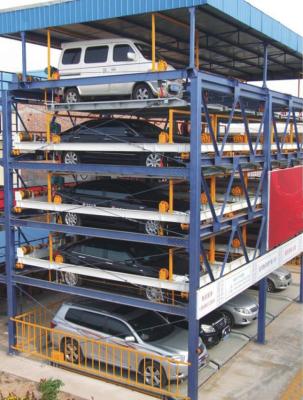 China 2-6 Floors Smart Card Control Multilevel Puzzle Intelligent Mechanical Car Parking System for sale