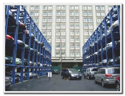 China 3 Cars Vehicles Stacker Valet Vertical Parking System Car Storage Parking Lift Stacker for sale