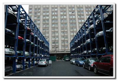 China 2 3 4 Floor Smart Car Lift Parking System Quad Stacker Parking System 4 Post Multi Levels for sale