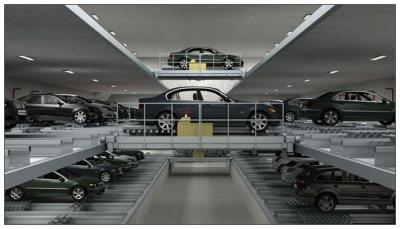 China Five Level Conveyor Car Automatic Parking System Car Stack Parking System for sale