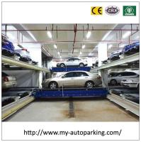 China Five Level PLC Control Automated Conveyor Robtic Cart Garage Car Stacking System for sale