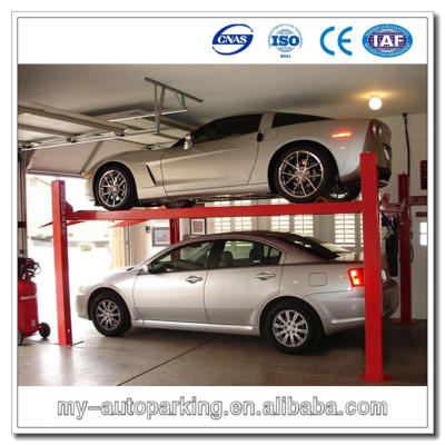 China 4 Post Parking Hoist Hydraulic Gagage Car Lift for sale
