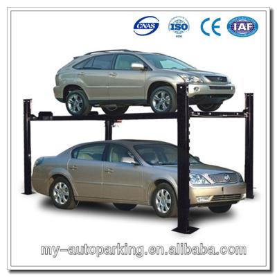 China Four Post Hydraulic Car Lift for sale