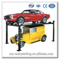 China Double Car Parking System Four Post Car Lift for sale
