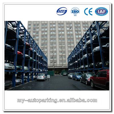 China 3 Levels Stacker Multilevel Parking System Automatic Vertical Stacker Car ParkingEquipment for sale
