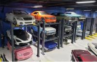 China 3 Level Parking System/Triple Stacker Car Parking Lift/Tri Level Parking Lift/3 Cars Hydraulic for sale