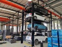 China 4 Level Parking System/Quadruple Stacker Car Parking Lift/Four Level Parking Lift/4 Cars Storage Lift for sale