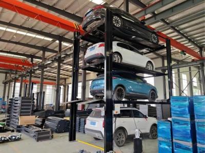 China 4 Level Parking System/Quadruple Stacker Car Parking Lift/Four Level Parking Lift/4 Cars Storage Lift for sale