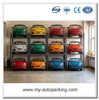 China Heavy Duty 3 Level Four Post Triple Stacker Vehicle Parking Lifting Machine China Manufacturer for sale