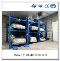 China Stable 4 Post Triple Stacker Car Parking Lift With Standard Hydraulic Power Pack China Manufacturer for sale