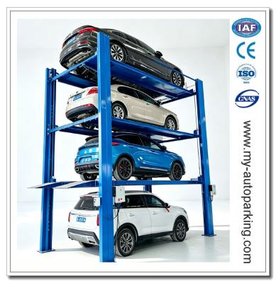 China Quadruple Stacker Car Parking Lift/Four Level Parking Lift/4 Cars Storage Lift/4 Car Parking Lift for sale