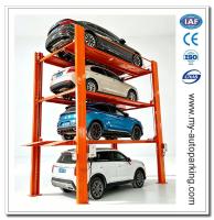 China Hot Sale 4 Deck Quadruple Car Parking Lift | Galvanized Underground Home Parking Dock for sale