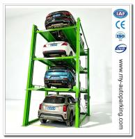 China Hot Sale 4 Deck Quadruple Car Parking Lift | Galvanized Underground Home Parking Dock for sale