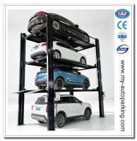 China Hot Sale 4 Deck Quadruple Car Parking Lift | Galvanized Underground Home Parking Dock for sale