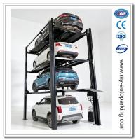 China Hot Sale 4 Deck Quadruple Car Parking Lift | Galvanized Underground Home Parking Dock for sale