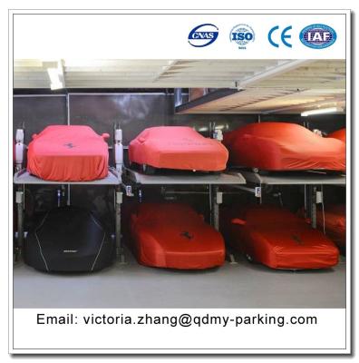 China Home Car Garage Equipment/ Vertical Parking/Car Lift Parking Double Car Stackers Basement for sale