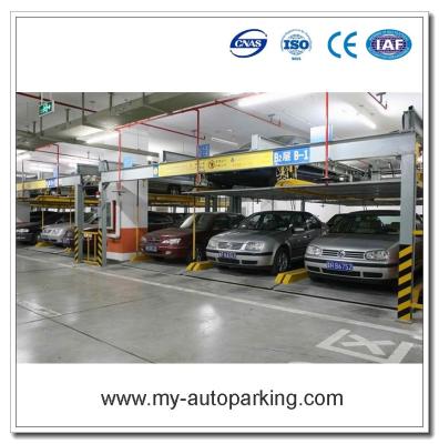 China Selling 2 Floors Vertical Smart Parking System/Double Levels Puzzle Car Parking System/Underground Car Parking Lifts for sale