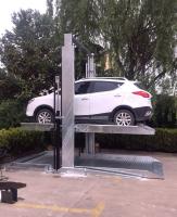 China Two Post Triple Parking Lift for 3 Cars Hydraulic Garage Storage Lift for sale