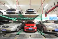 China Multi-level Back Cantilever Puzzle Garage Double Car Stacker Garage Storage for sale