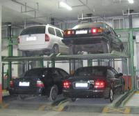 China Underground 2 Floor Parking Car Stacker Garage Double Level Puzzle for Basement for sale