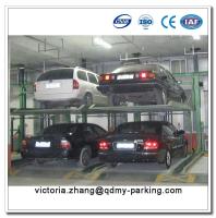 China Underground 2 Floor Parking Car Stacker Garage Double Level Puzzle for Basement for sale