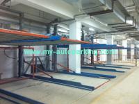 China Puzzle parking 2 Level Back Cantilever Carport Double Deck Parking Lifts for sale