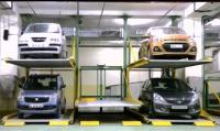 China Double Layer Parking Robotic Garage Quad Stacker STMY Parking PSH System for sale