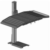 China Single Post Parking Lift Hydraulic Pump Cylinder Ramps for Cars for sale
