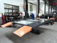 China Single Post Parking Lift Hydraulic Pump Cylinder Ramps for Cars for sale