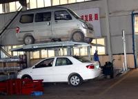 China 2000kgs Hydraulic Single Post Parking Lift for Home Garage for Sale for sale