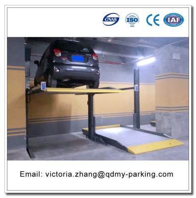 China 2300kg, 2700kg, 3200kg 2 post hydraulic parking lift car parking equipment stereo garage for sale