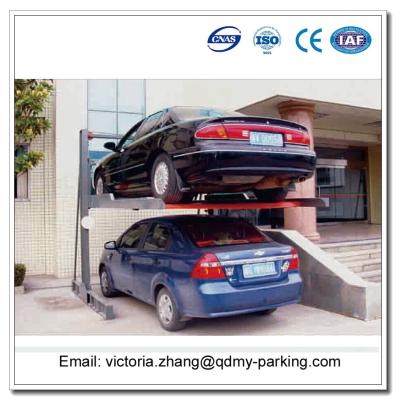 China 2 Level Parking Lift Mechanical Garage Equipment Manual Car Parking Lift for sale