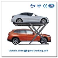 China 2 Level Double Car Parking Lift Portable Scissor Lift Car for sale