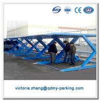 China 2 Level Double Car Parking Lift Portable Scissor Lift Car for sale