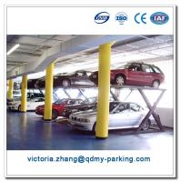 China 2 Level Double Car Parking Lift Portable Scissor Lift Car for sale