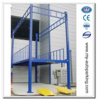 China Car Lift Equipment/Heavy Load Car Elevator / Car Parking Elevator/Deck Hydraulic Scissor Car Lift For Home Garage for sale