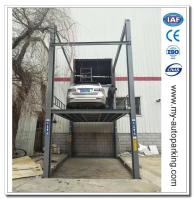 China Car Lift Parking Building/Car Lifter 4 Post Auto Lift/Hydraulic 4 Four Post Car Lift/4 Post Car Elevator Free Standing for sale