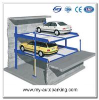 China Hot Sale! Multi-level Parking System/Basement Car Stacker/Car Garage Parking Machine for 2, 4, 6 Vehicles for sale