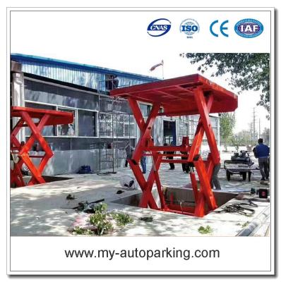 China Hot Sale! Car Elevator Machine/ Hydraulic Scissor Lift Work Platform Manufacturers/Stationary Scissor Lift Platforms for sale