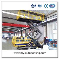 China Used Hydraulic Car Lifts for Home Garages/China Residential Scissor Car Elevator/elevadores para autos for sale