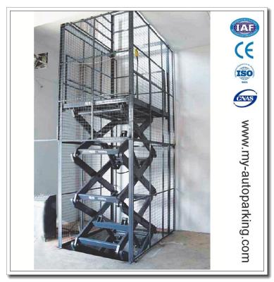 China Cheap and High Quality Hydraulic Car Lifts for Home Garages/China Residential Scissor Car Elevator/elevadores para autos for sale