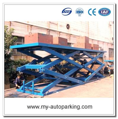 China 4 ton Hydraulic Car Scissor Lift/Car Elevator Parking System/Car Stacker Manufacturers/ Car Underground Lift for sale